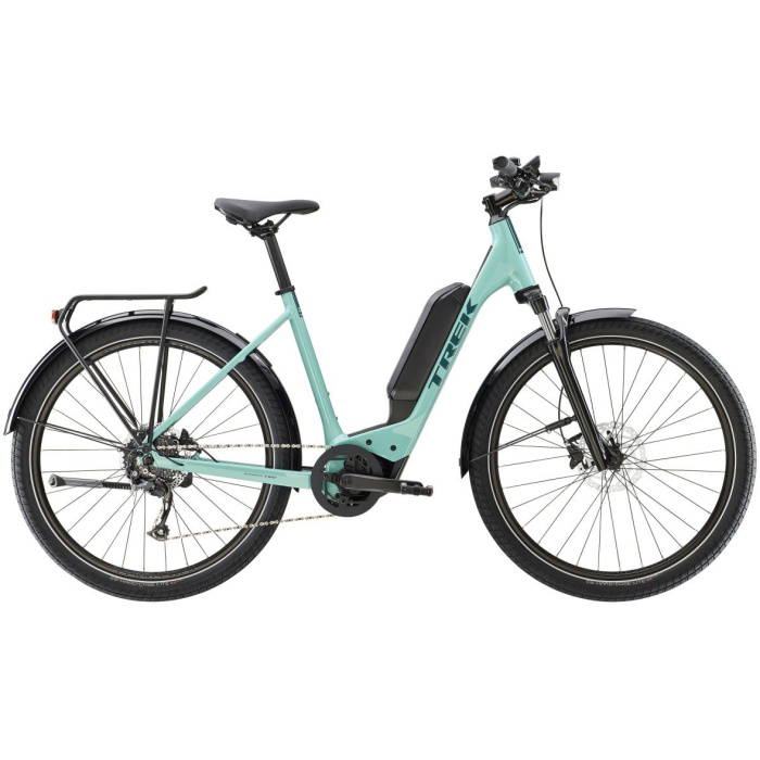 Trek Allant+ 5 Lowstep BLUE SAGE 2023 | Jansen 2wielers