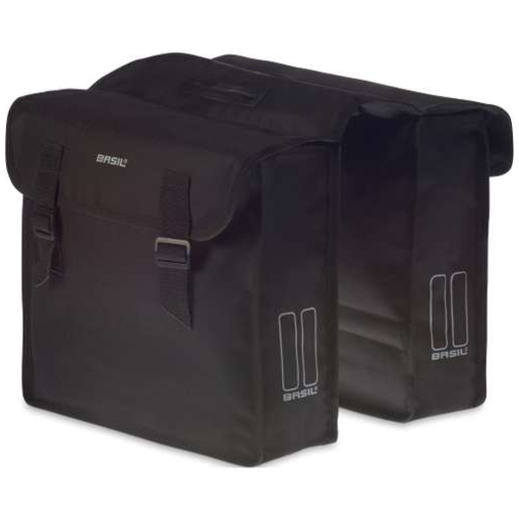 Basil TAS BAS DUBBEL MARA 26L Zwart | Jansen 2wielers