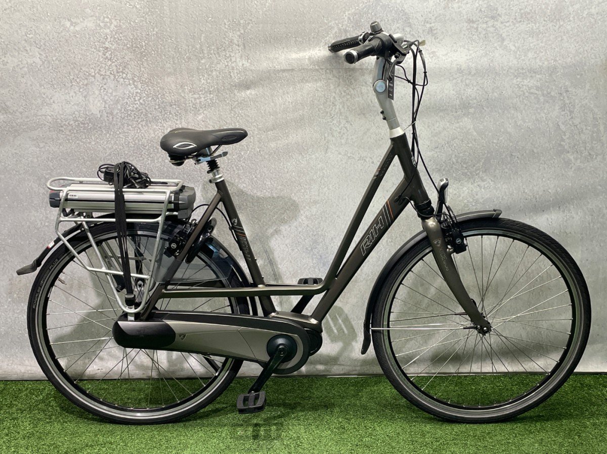 Rih X-Omega (incl. 500Wh accu) (12) -UITLEEN!- Mat Olijfgroen Dames ...