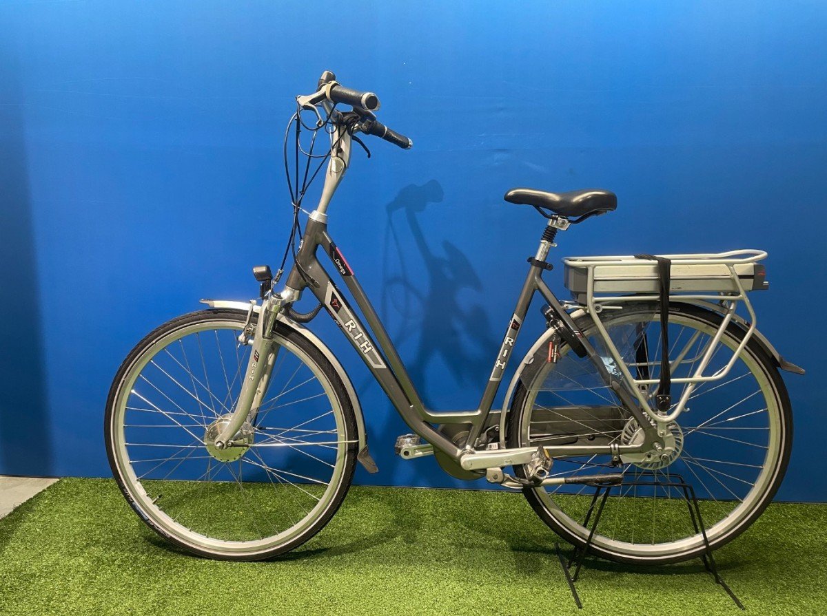 Rih Omega 2 ( meeneemprijs, super accu) Grijs Dames 2016 | Jansen 2wielers