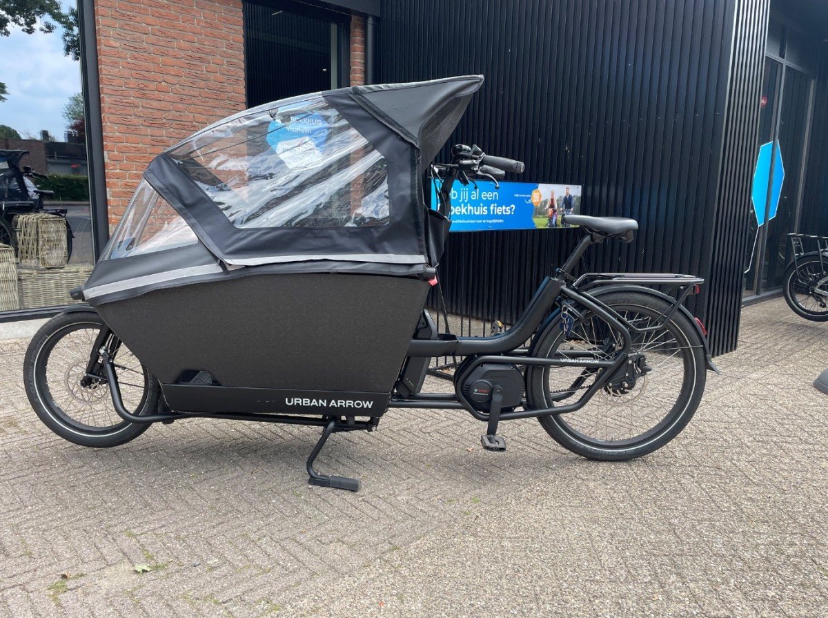 Urban Arrow Family Performance Plus 500Wh Zwart 2023 | Jansen 2wielers